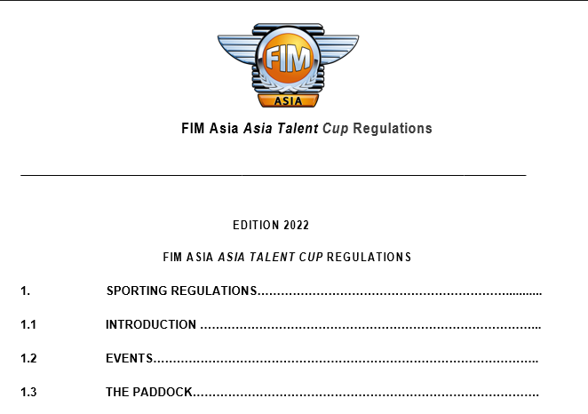 News – FIM Asia Live